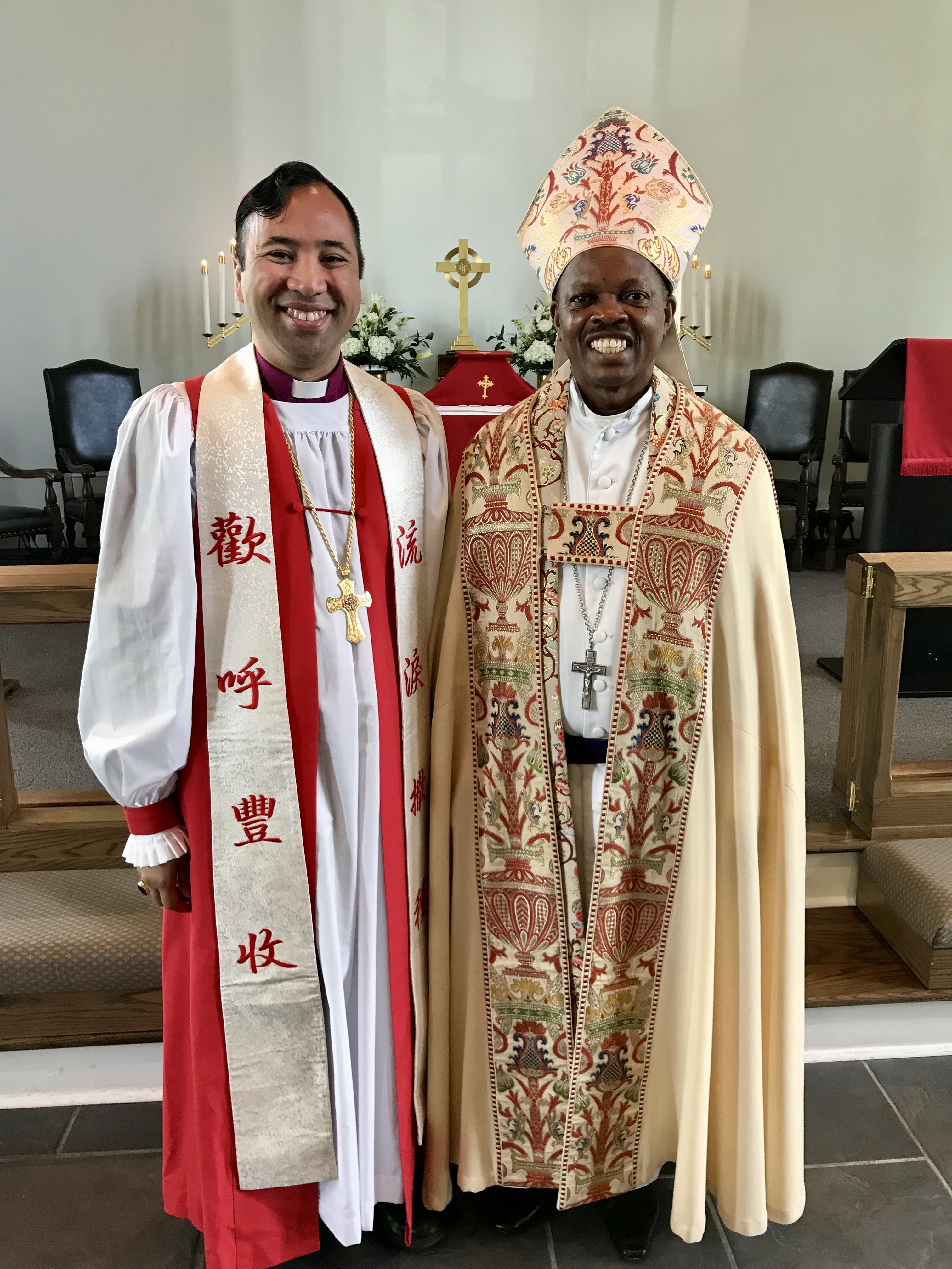Bishop Jack Lumanog Assists in the Ordination of Ross Lindsay to the ...