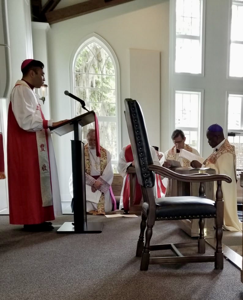 Bishop Jack Lumanog Assists in the Ordination of Ross Lindsay to the ...